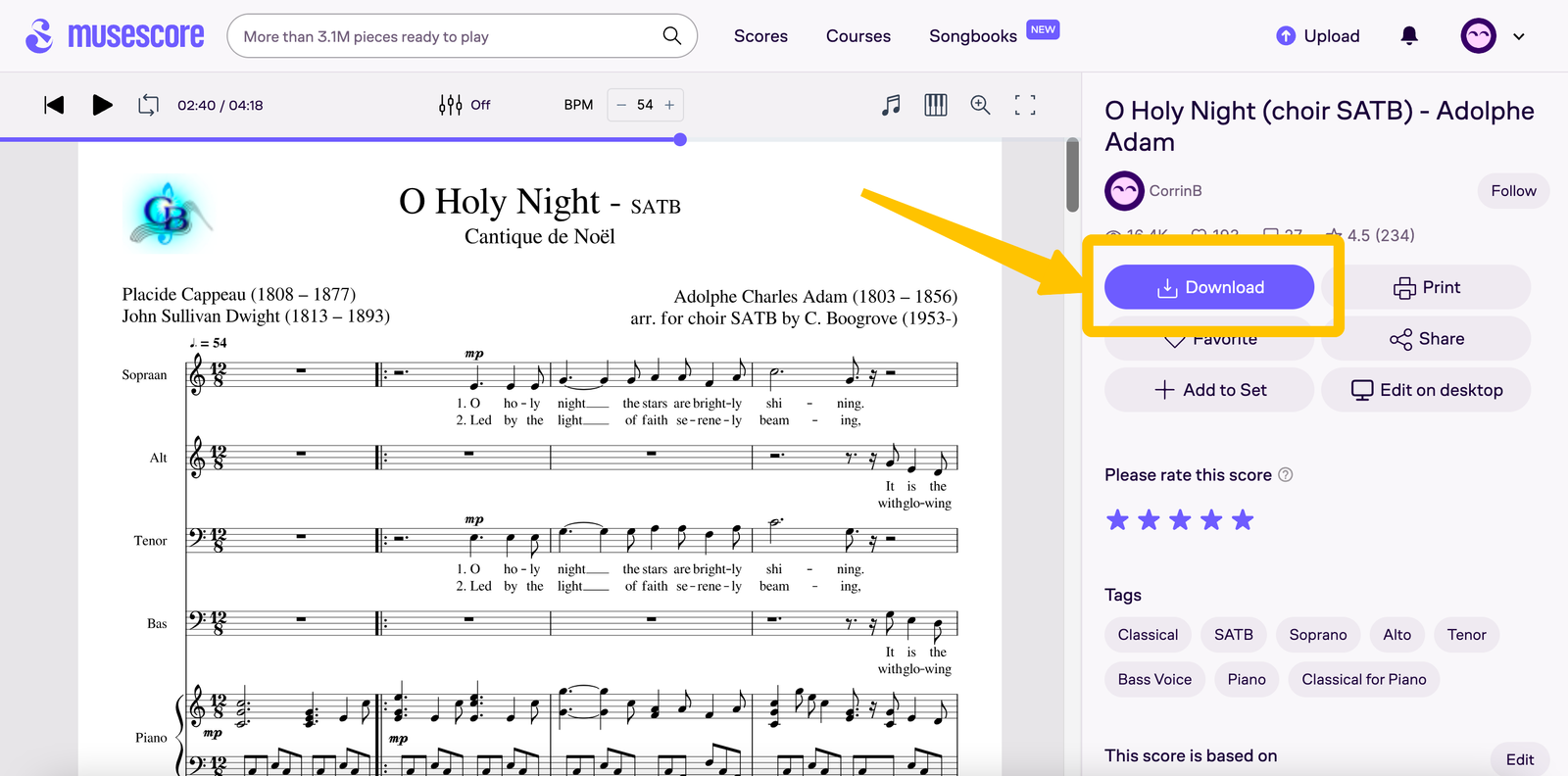 AI Voice Singing Sheet Choral Music with Lyrics: Integrate MuseScore & ACE Studio