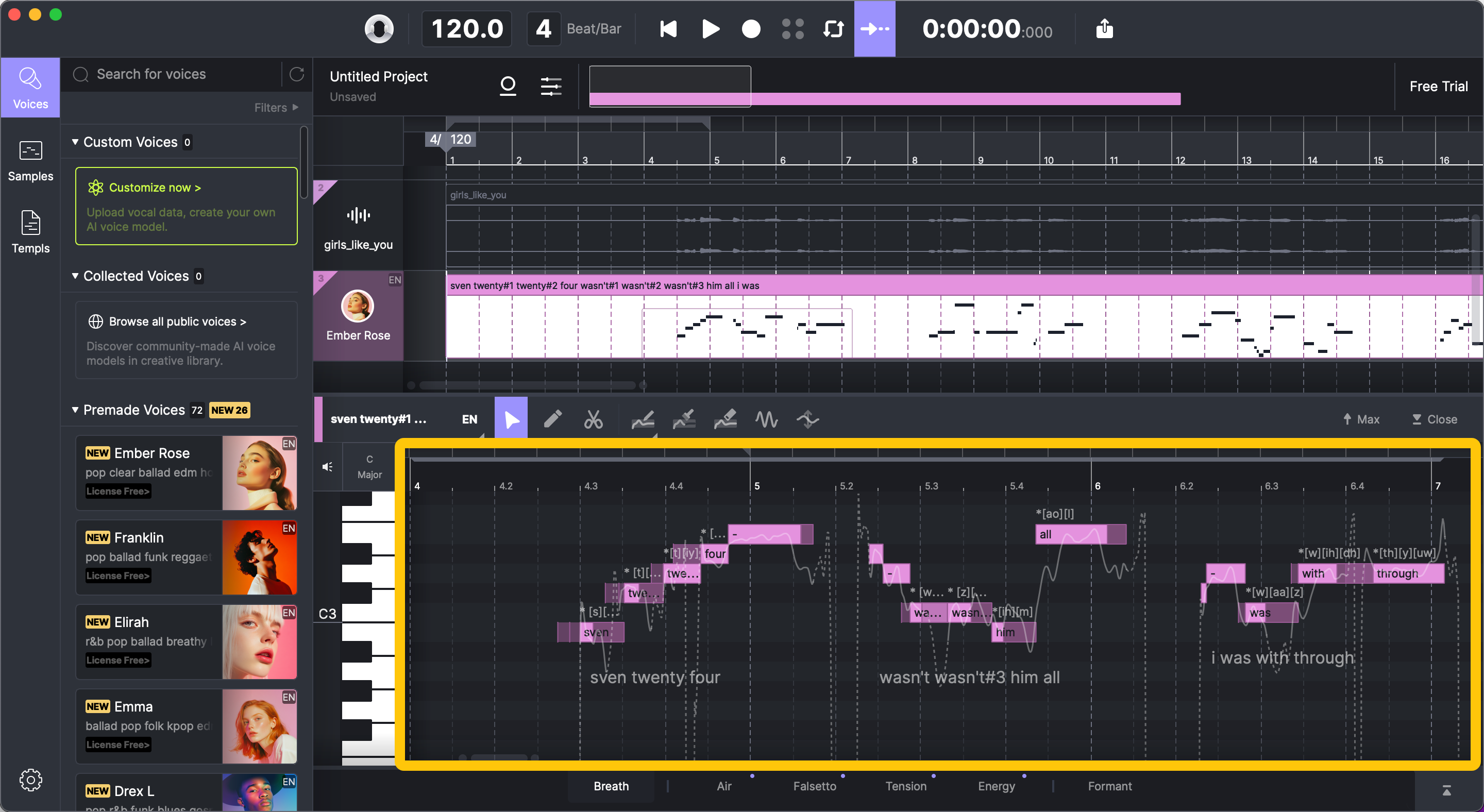 Create AI Vocals from Audio Recordings | ACE Studio