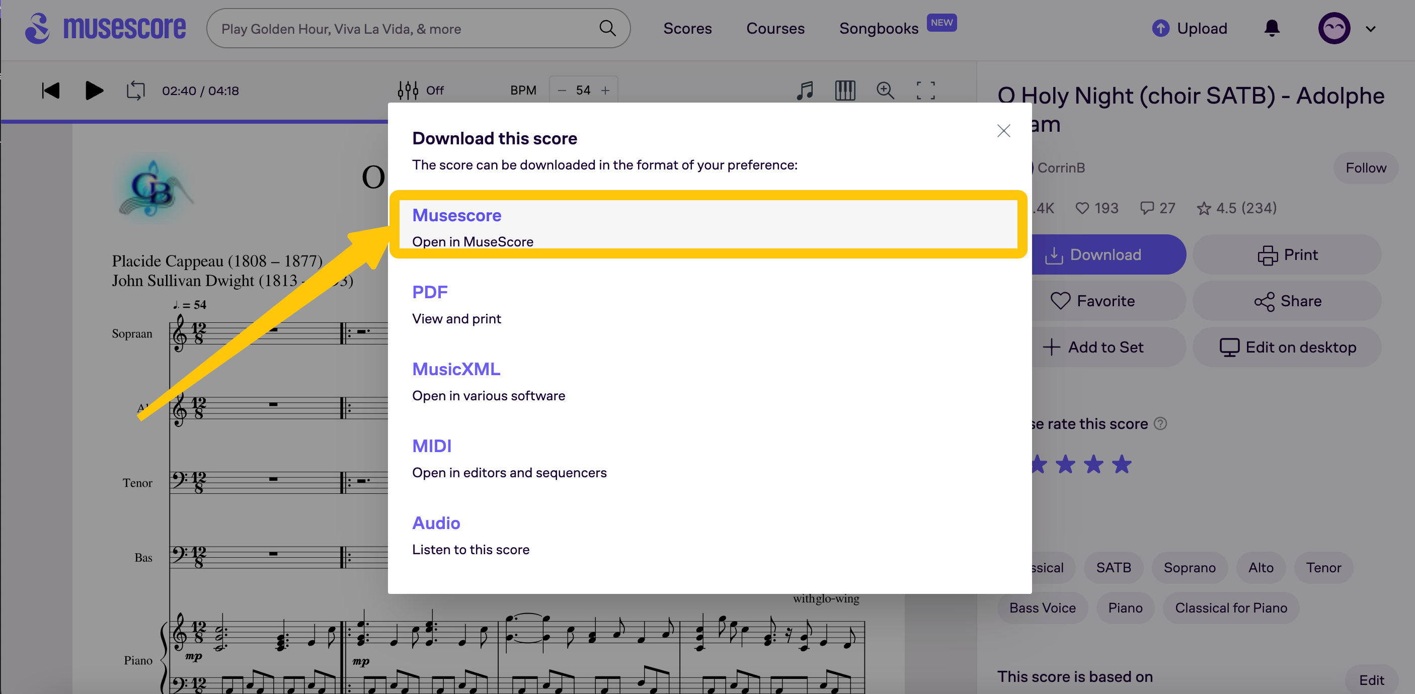 AI Voice Singing Sheet Choral Music with Lyrics: Integrate MuseScore ...